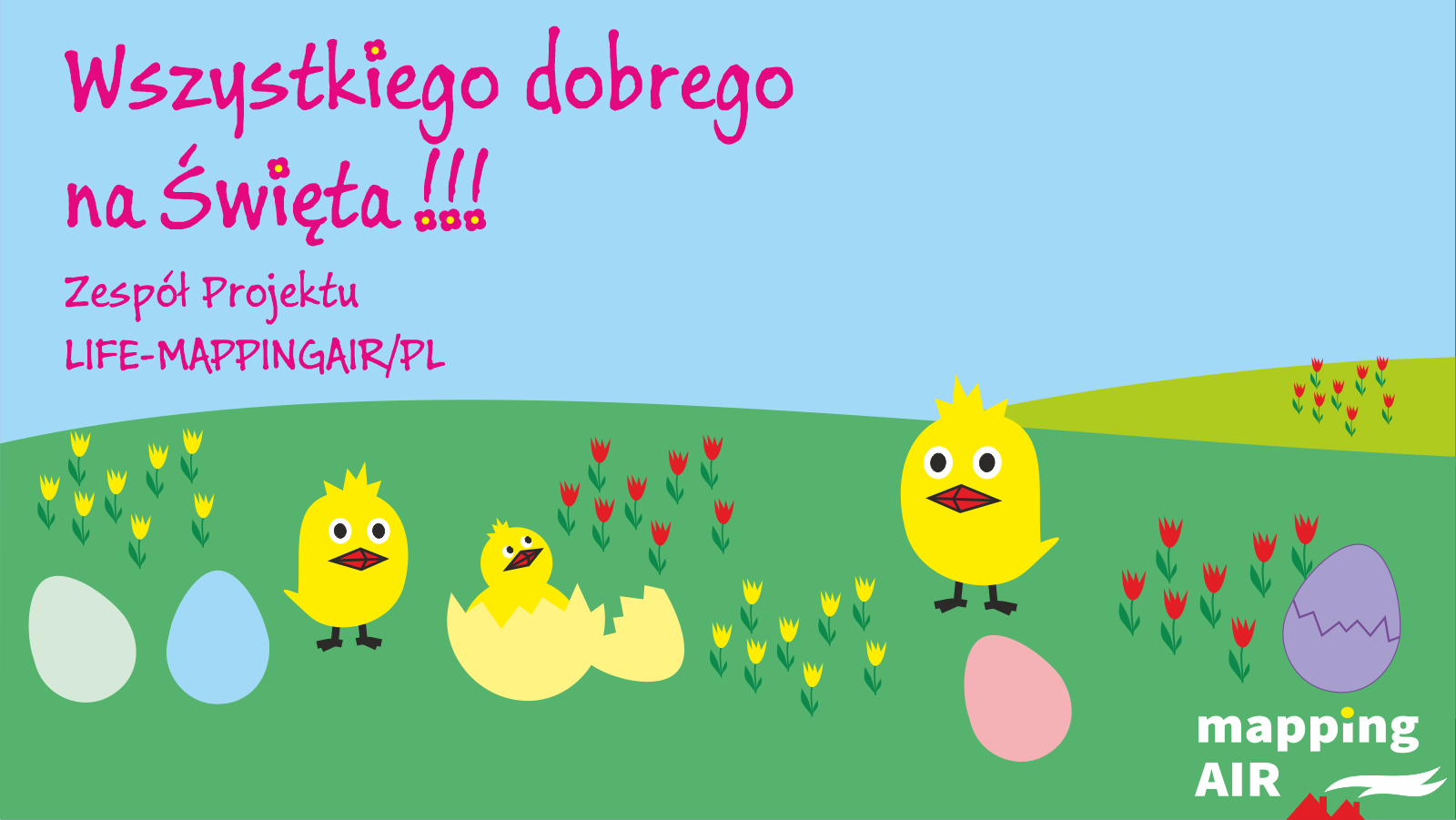 Wielkanoc 2023 - LIFE-MAPPINGAIR/PL